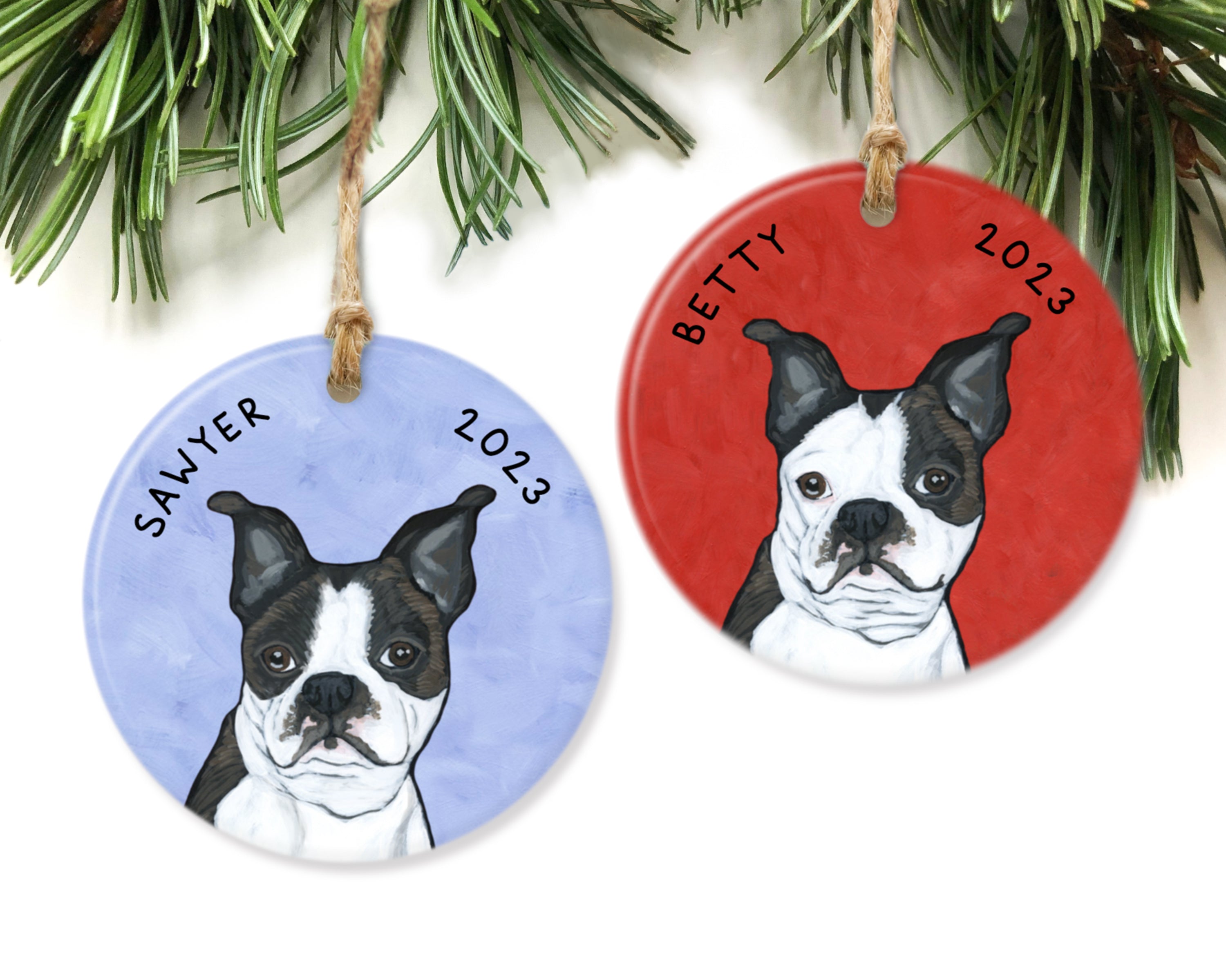 Boston Terrier Ornament – The Cheery Pet