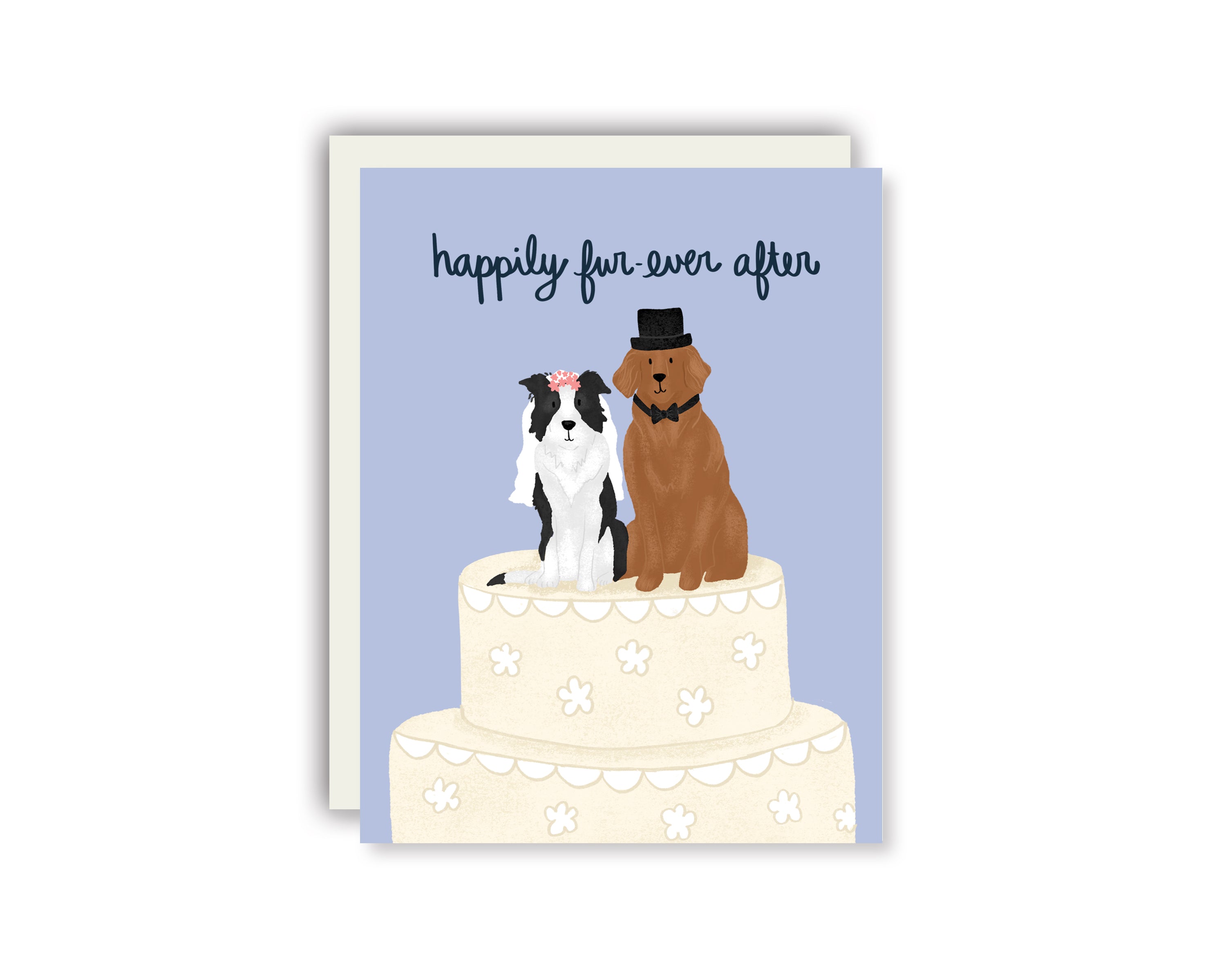 Dog Wedding Card – The Cheery Pet