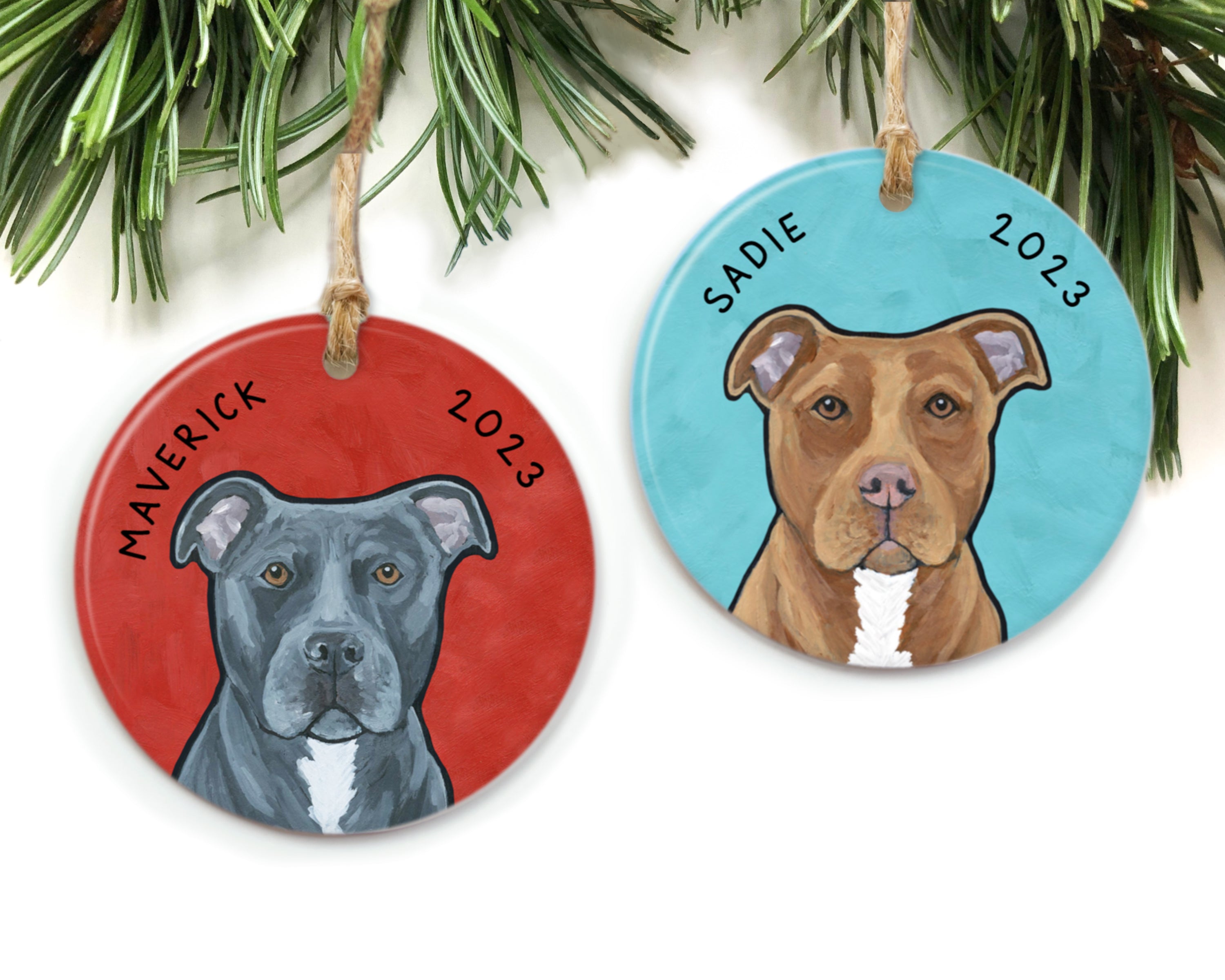 Pit Bull Ornament – The Cheery Pet